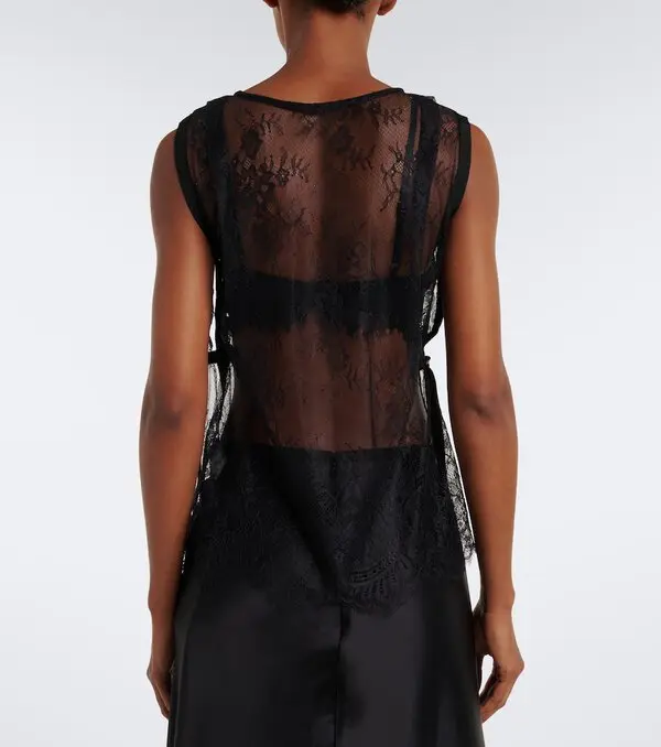 SIR. Ingrid Sheer Lace Top