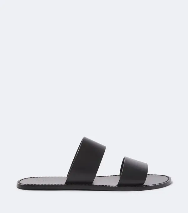 THE ROW Charlie Leather Sandals