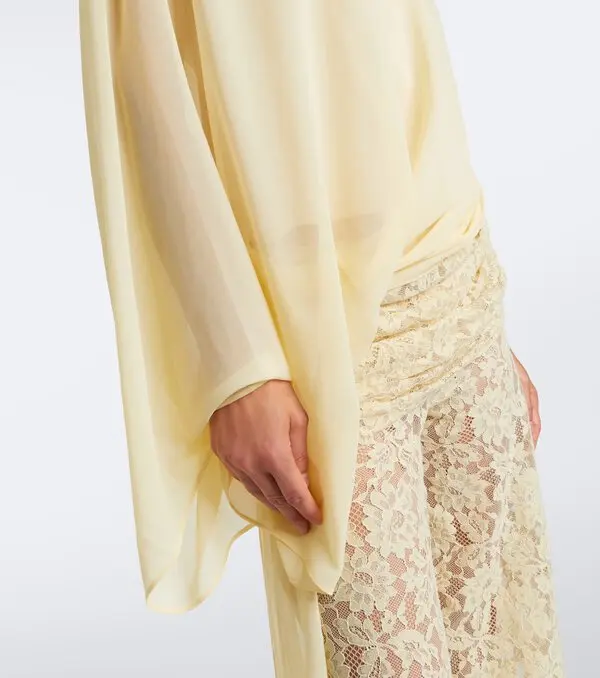DE LA VALI One-shoulder Top