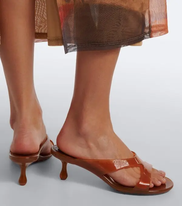JIMMY CHOO Jelly Drop Tpu Mules