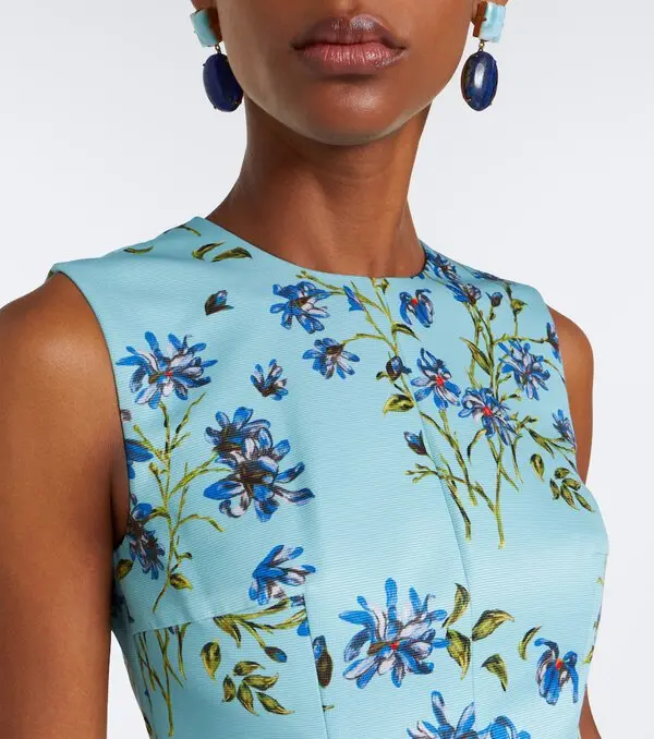 EMILIA WICKSTEAD Mara Floral Midi Dress