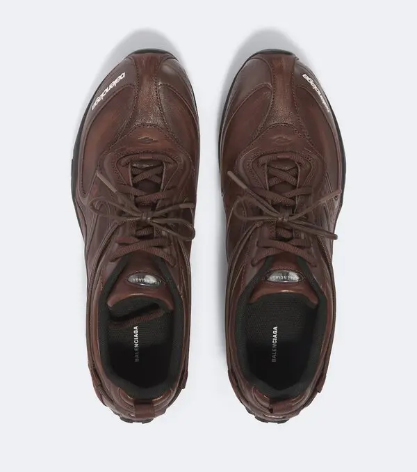 Balenciaga Radar Leather Sneakers
