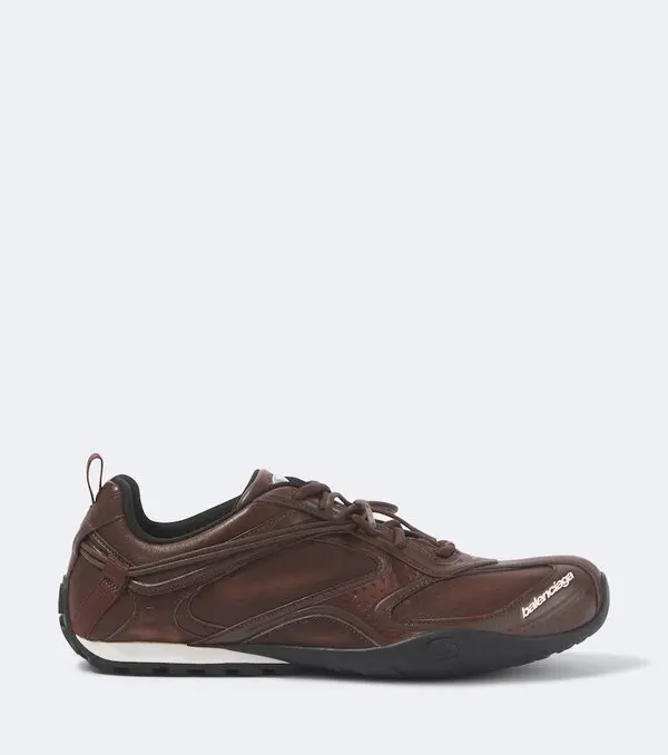 Balenciaga Radar Leather Sneakers