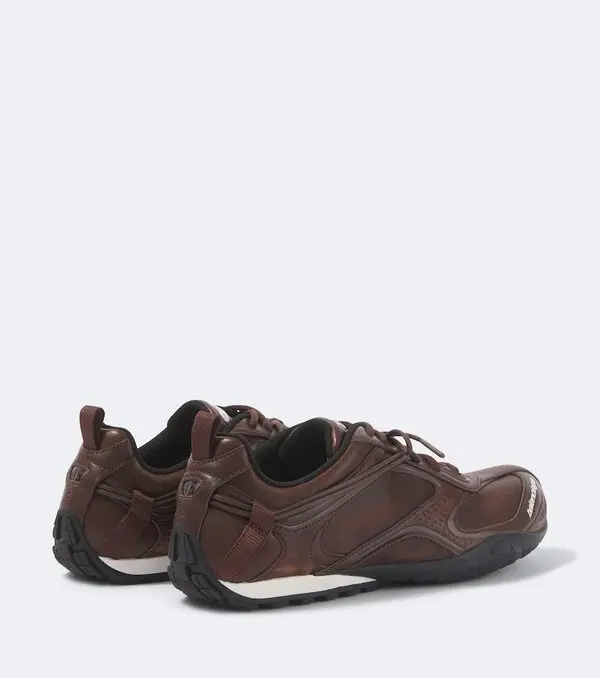 Balenciaga Radar Leather Sneakers