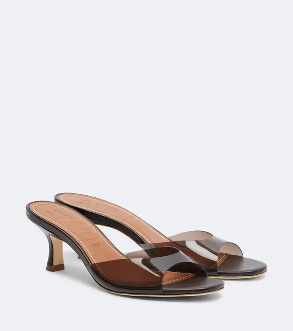 Staud Brigitte Mule Sandals - Brown