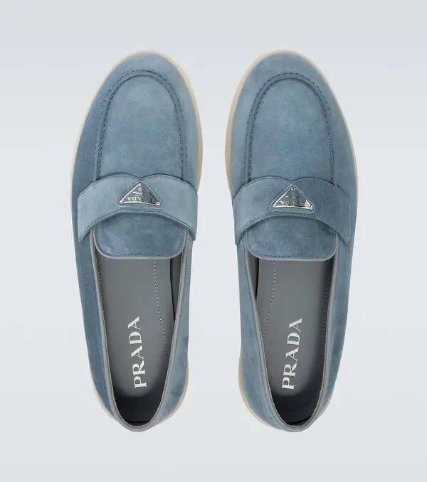 Prada Suede Loafers