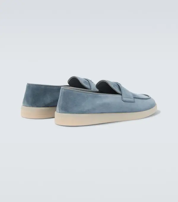 Prada Suede Loafers