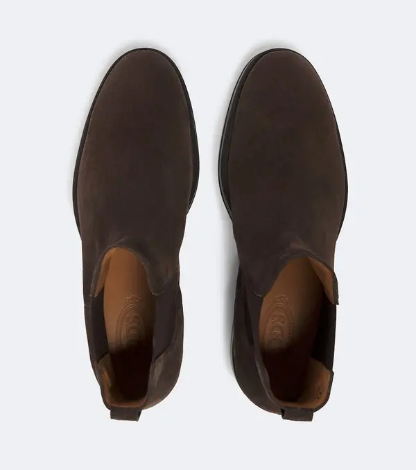 TOD'S Suede Chelsea Boots