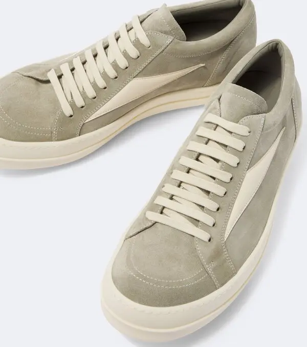 Rick Owens Suede Sneakers - Grey