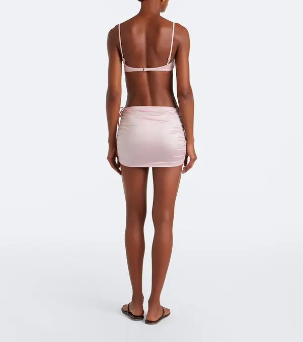 MONTCE Ruched Mini Skirt