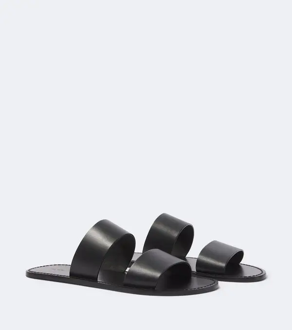THE ROW Charlie Leather Sandals