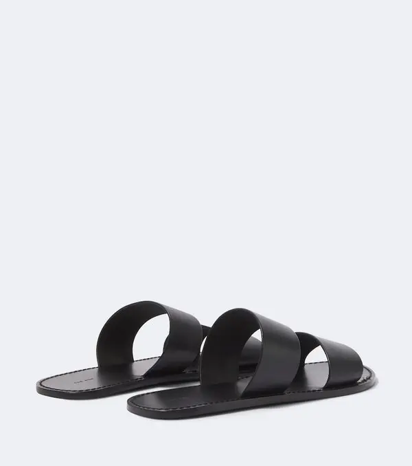 THE ROW Charlie Leather Sandals