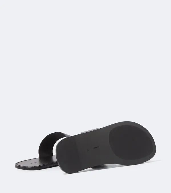 THE ROW Charlie Leather Sandals