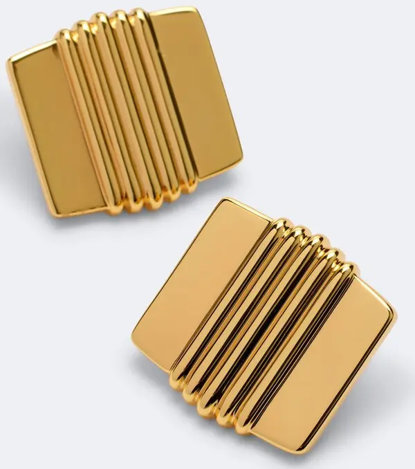 DEHANCHE Déhanche Élysées Stud Earrings In -plated Brass