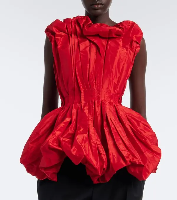 Tove Marina Silk Tafetta Mini Dress