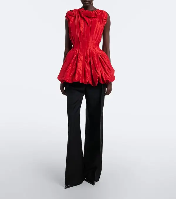 Tove Marina Silk Tafetta Mini Dress