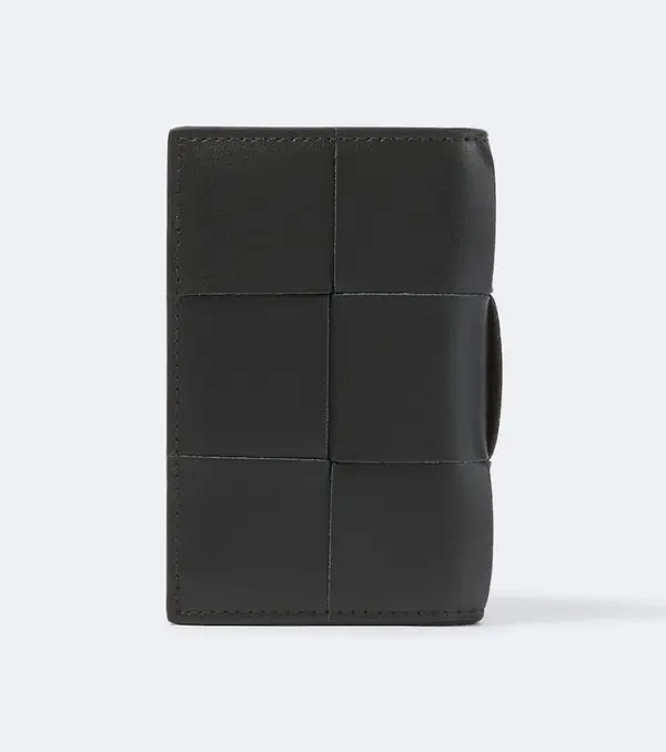 Bottega Veneta Intreccio Leather Card Holder