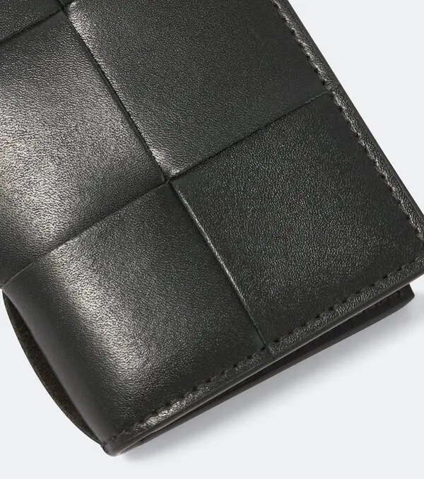 Bottega Veneta Intreccio Leather Card Holder