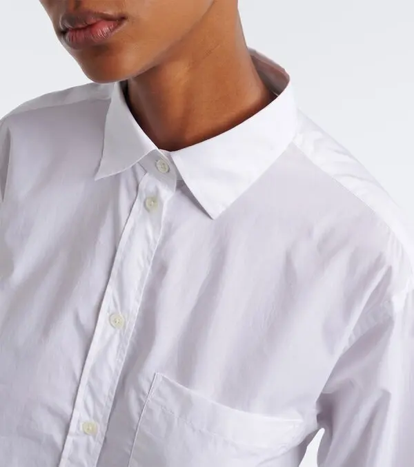 RÓHE Cotton Poplin Shirt Optic