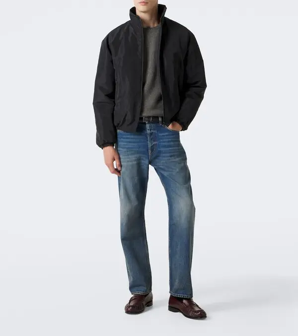 Saint Laurent Faded Straight Leg Jeans
