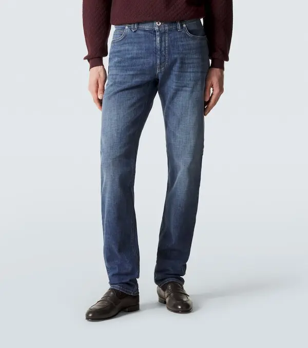 Brioni Meribel Slim Jeans - Blue