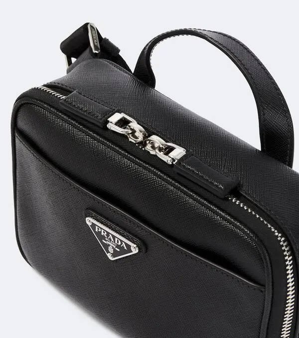 Prada Saffiano Leather Shoulder Bag