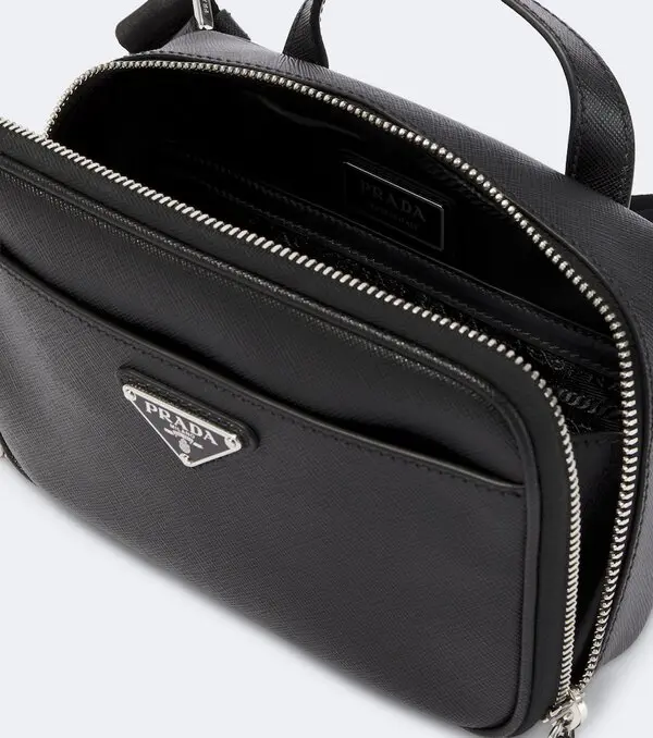 Prada Saffiano Leather Shoulder Bag
