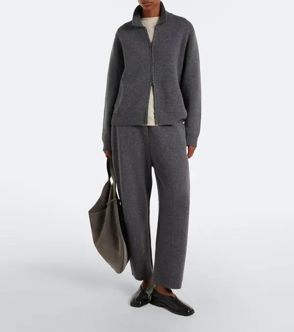 LISA YANG Cashmere Barrel-leg Pants