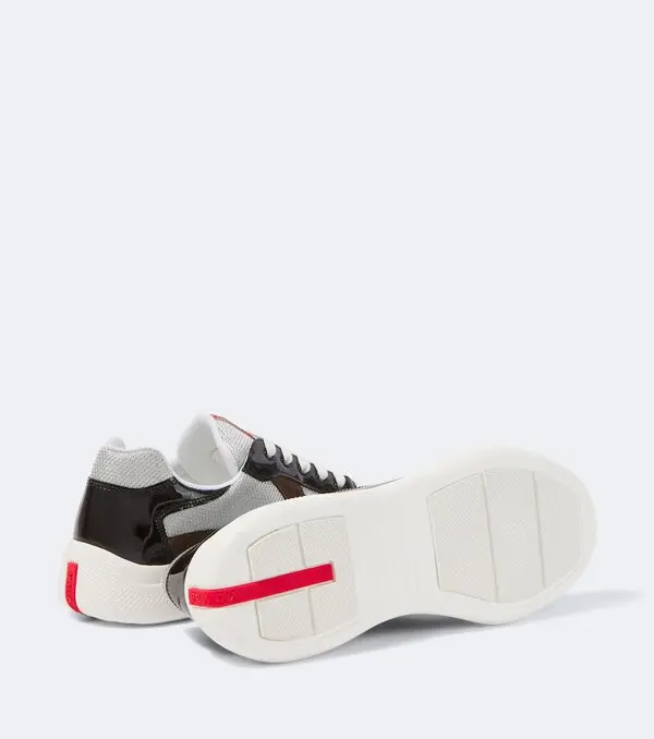 Prada America's Cup Sneakers - Brown