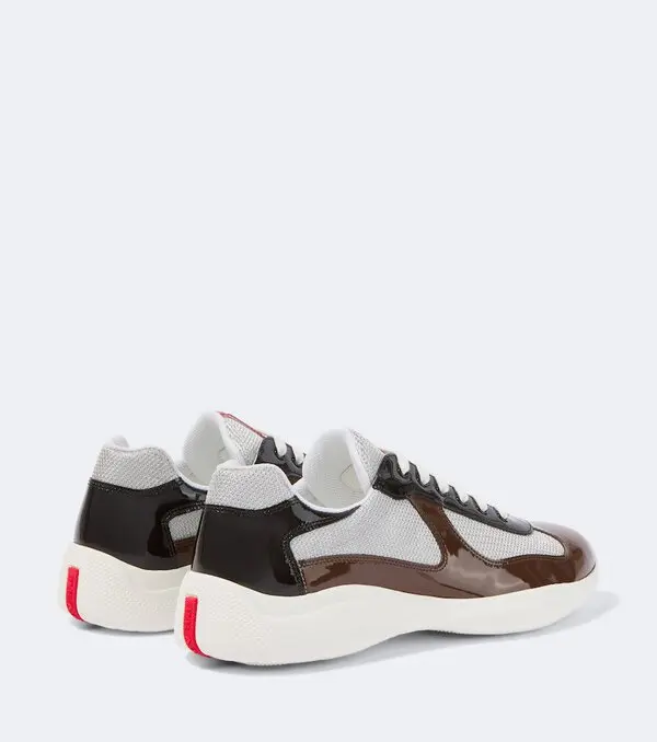 Prada America's Cup Sneakers - Brown