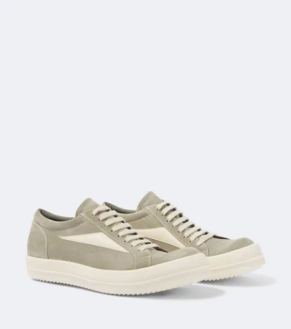 Rick Owens Suede Lace-up Sneakers