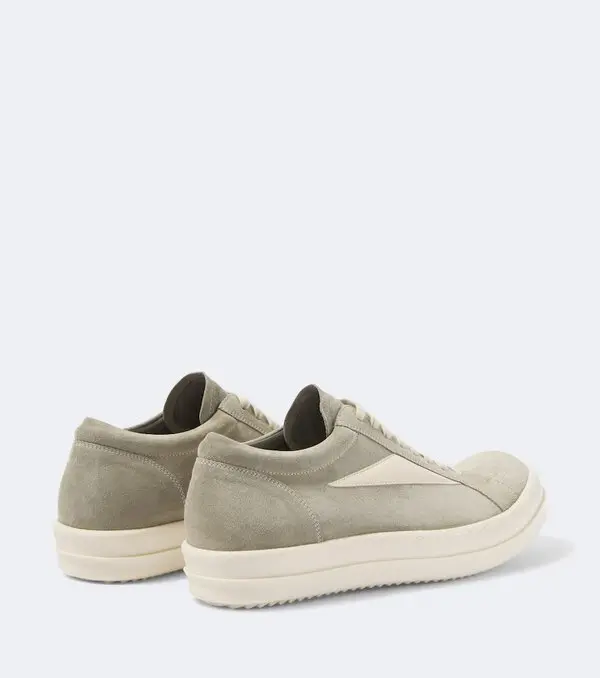 Rick Owens Suede Lace-up Sneakers