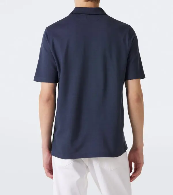 Canali Cotton Polo Shirt