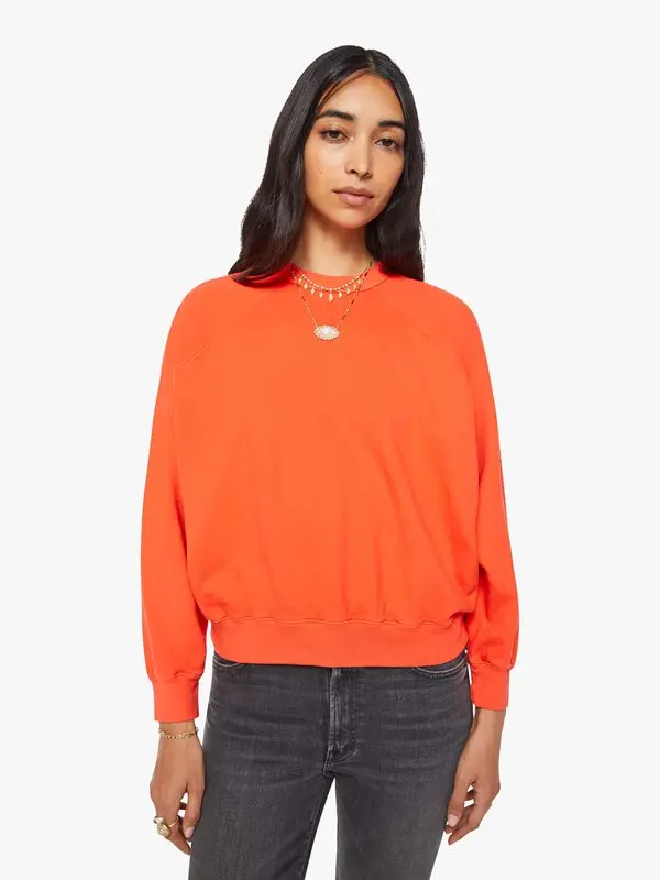 MOTHER The Biggie Concert Mandarin Shirt - Red
