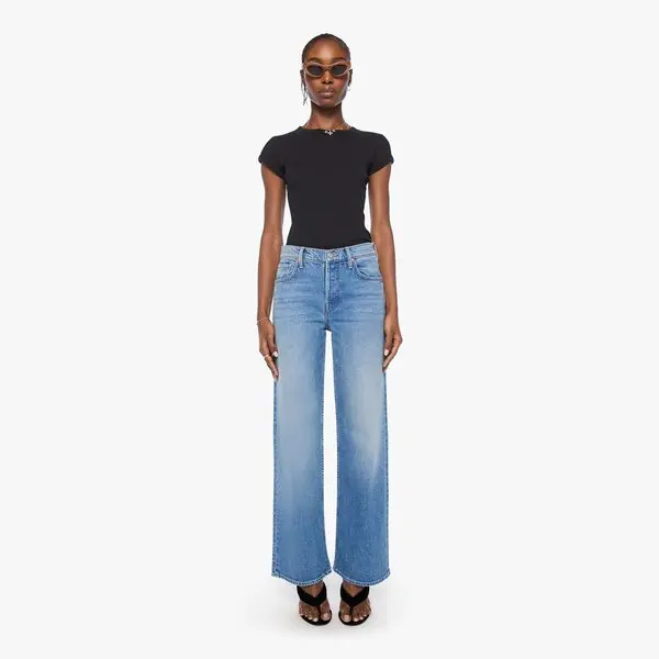 MOTHER The Rerun Skimp Jeans - Blue