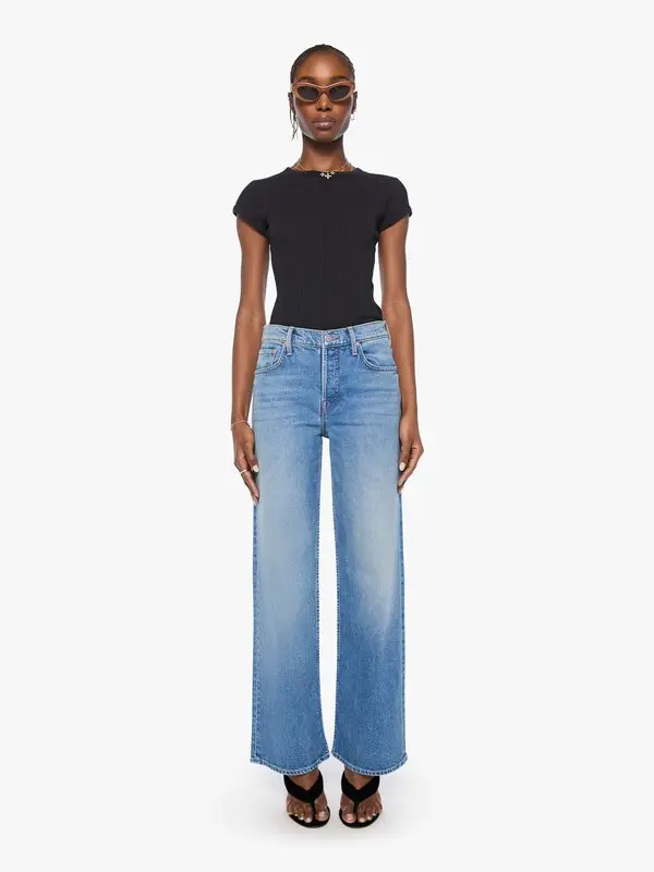 MOTHER The Rerun Skimp Jeans - Blue