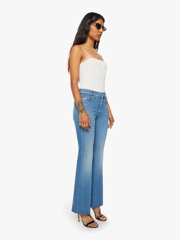 MOTHER Petites The Lil Weekender Piece Jeans