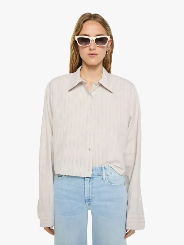 Eterne Ludo Top -grey Stripe