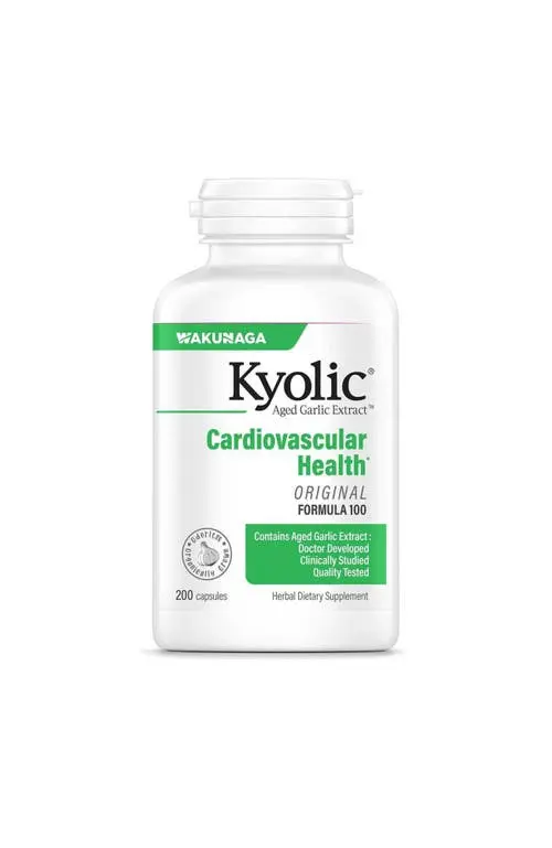 KYOLIC Aged Garlic Extract Formula 100, Cardiovascular Health