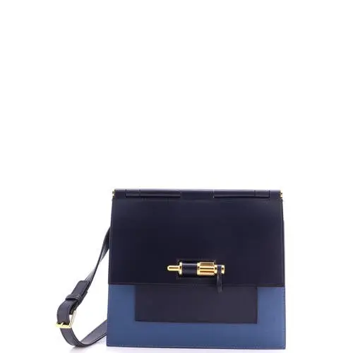 Hermès Sacabar Shoulder Bag Epsom And Swift 24 - Blue