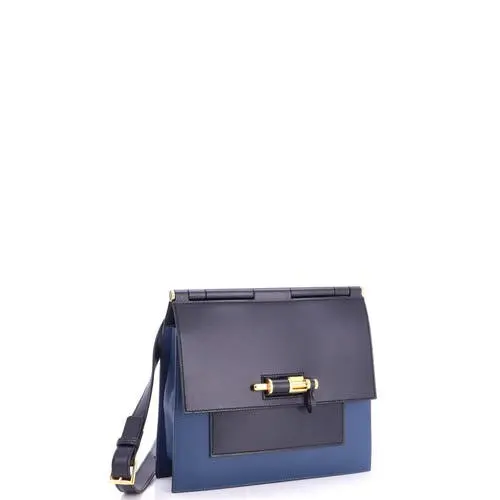 Hermès Sacabar Shoulder Bag Epsom And Swift 24 - Blue