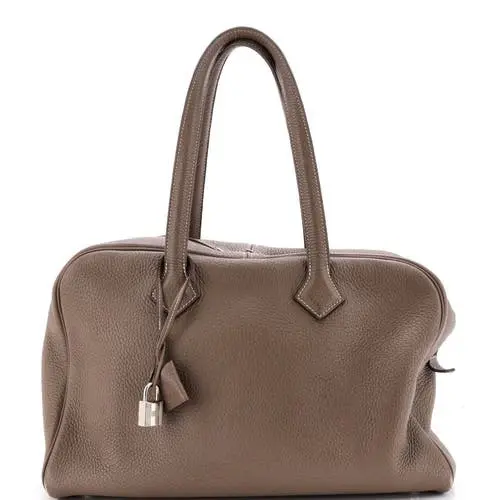Hermès Victoria Ii Bag Clemence 35 - Grey
