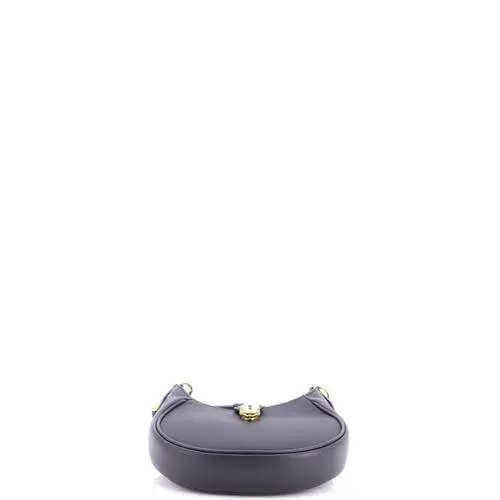 BVLGARI Serpenti Ellipse Crossbody Bag Leather Mini