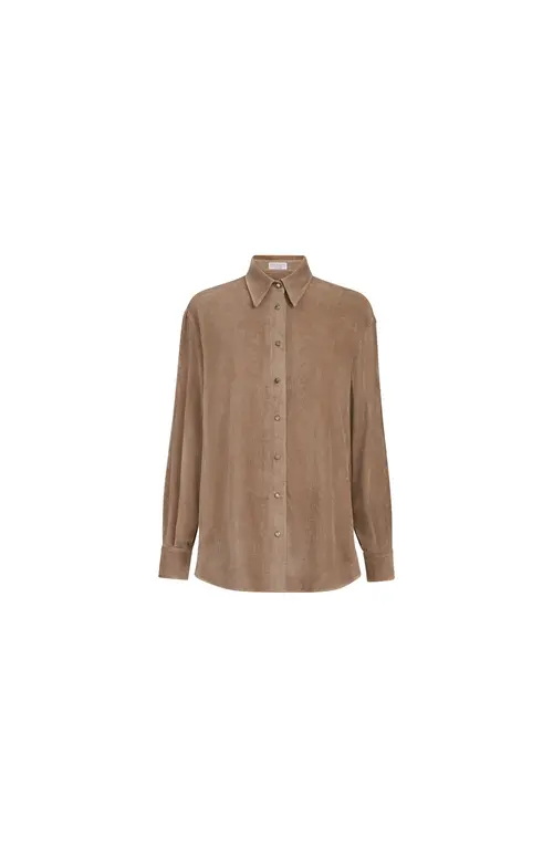 Brunello Cucinelli Fluid Corduroy Shirt