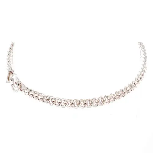 Hermès Boucle Sellier Necklace Sterling Pm