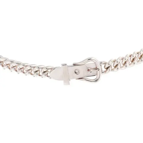 Hermès Boucle Sellier Necklace Sterling Pm