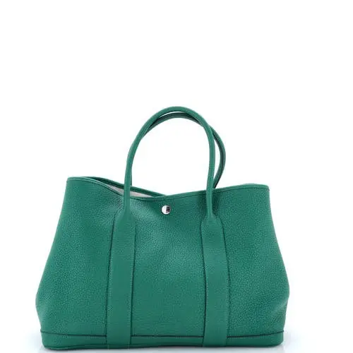 Hermès Garden Party Tote Leather 36 - Green