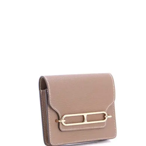 Hermès Roulis Slim Wallet Chevre Mysore