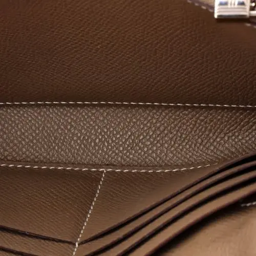 Hermès Kelly Wallet Epsom Long - Grey