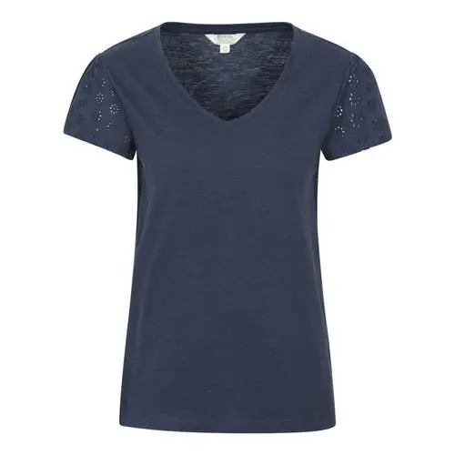 Mountain Warehouse Broderie Sleeve T-shirt